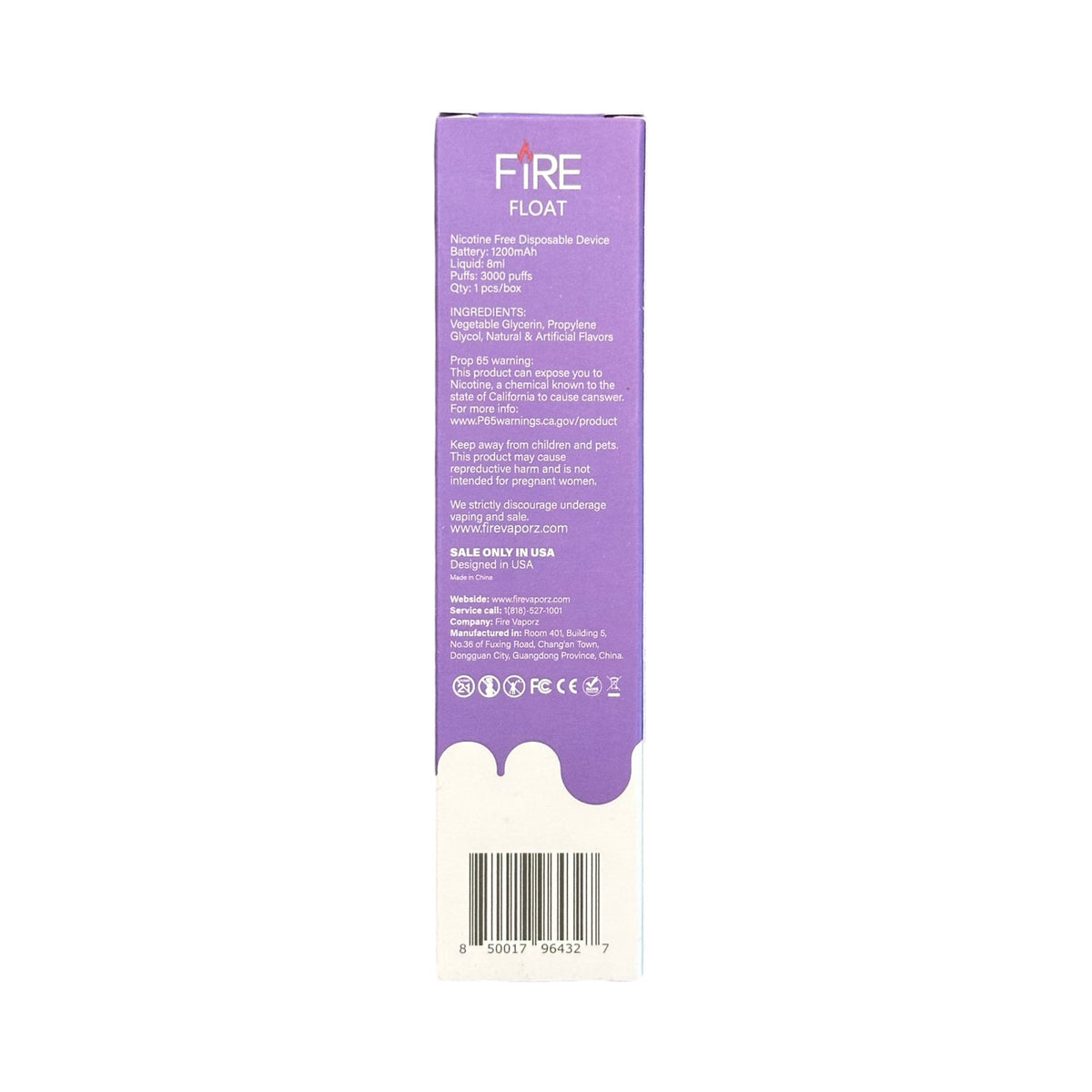 Aloe Grape Fire Float 3000 | Vaping – Zero Nicotine