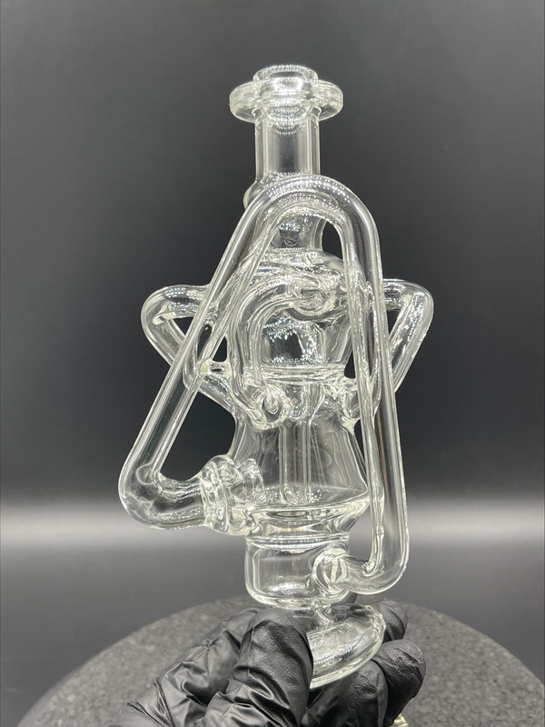 Kosher Glass PuffCo Peak/Peak Pro Quad Recycler #2