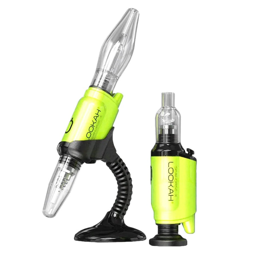 Lookah Seahorse X Kit - Neon Green | Dab Pen Kit